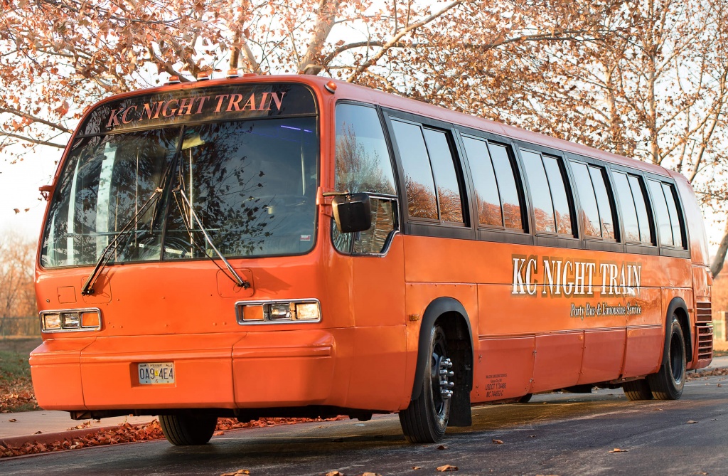 Orange Party Bus Rental | KC Night Train