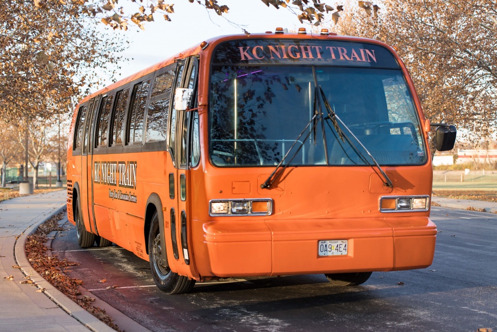 Orange Party Bus Rental | KC Night Train